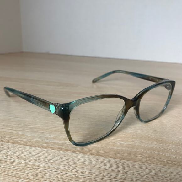 Tiffany & Co. | Accessories | Tiffany Co Tf 297 824 Cat Eye Green Ocean ...